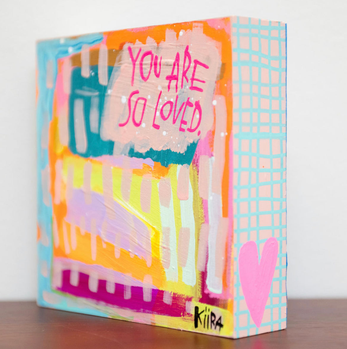 Sweet Gal- 6 in x 6 in x 1.5 in – Kiira Gonzalez